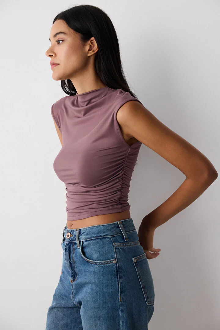 Penti BiH - Side Shirring High Neck top